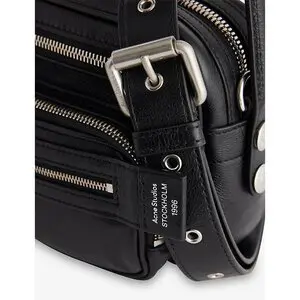 Acne Studios Leather Shoulder Bag - Black