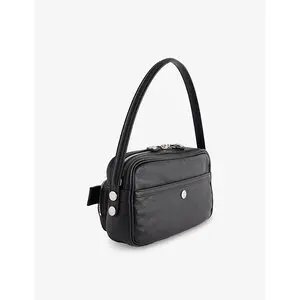 Acne Studios Leather Shoulder Bag - Black