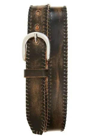 OUR LEGACY OUR LEGACY Friday Whipstitch Leather Belt