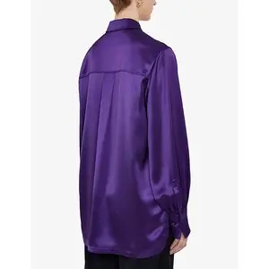 JOSEPH Long-sleeved Satin Blouse