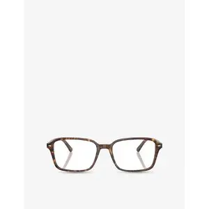 Ray-ban Square-frame Optical Glasses - Brown