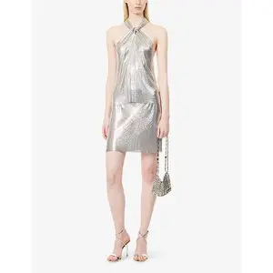 Rabanne Mesh Mini Skirt