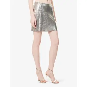 Rabanne Mesh Mini Skirt