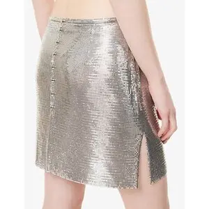 Rabanne Mesh Mini Skirt