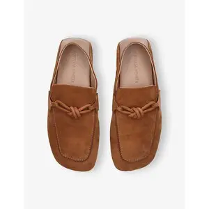 Bottega Veneta Nubuck Leather Loafers