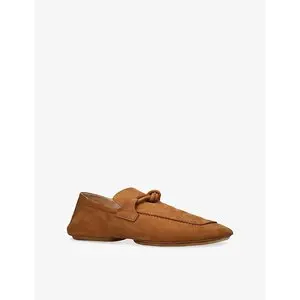 Bottega Veneta Nubuck Leather Loafers