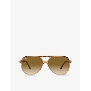 Ray-ban Acetate Aviator Sunglasses - Brown