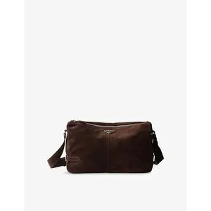 Prada Suede Shoulder Bag - Brown