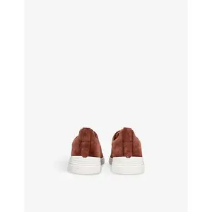 Zegna Triple-stitch Suede Low-top Trainers - Brown/oth