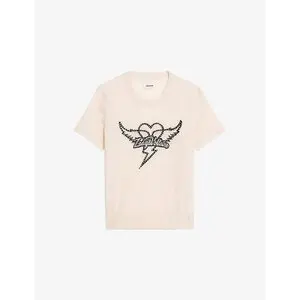 Zadig&Voltaire Idal Rhinestone-logo Cashmere Jumper