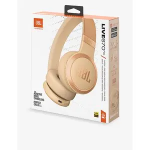 JBL Live 670nc Anc On Ear Headphones - Sand