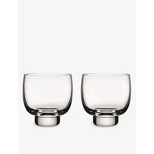 NUDE Malt Set Of 2 Whisky Glasses - Clear