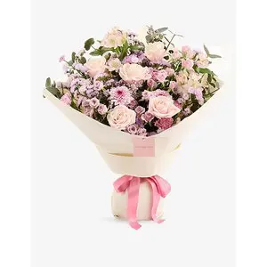 AOYAMA FLOWER MARKET Twilight Blush Medium Fresh Flower Bouquet - Pink Lavendar