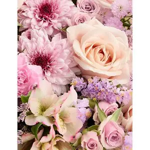 AOYAMA FLOWER MARKET Twilight Blush Medium Fresh Flower Bouquet