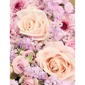 AOYAMA FLOWER MARKET Twilight Blush Medium Fresh Flower Bouquet