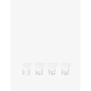 SERVICE PROJECTS Walter 03 Coupe Crystal Glasses Set Of 4 - Clear