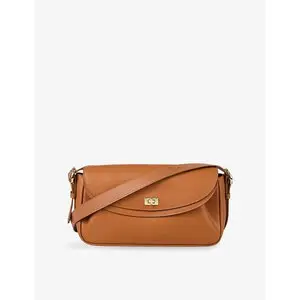 Sandro Le Mambo Leather Shoulder Bag