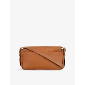 Sandro Le Mambo Leather Shoulder Bag