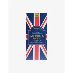 CARTWRIGHT & BUTLER Strawberry And White Chocolate Biscuits 200g