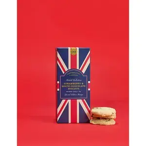 CARTWRIGHT & BUTLER Strawberry And White Chocolate Biscuits 200g