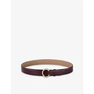 Cartier Panthère C De Leather Belt - Grape