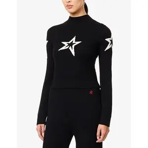 Perfect Moment Star-pattern Merino-wool Jumper