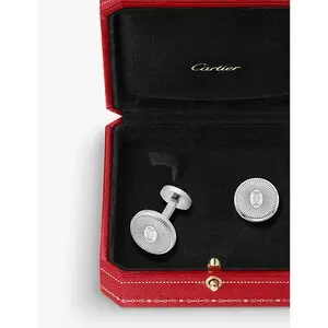 Cartier C De Sterling- Cufflinks