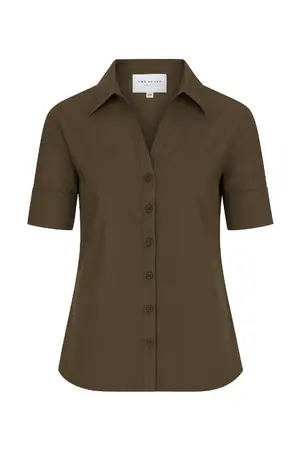The Shirt By Rochelle Behrens Fitted Shirt