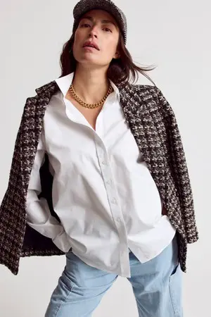 The Shirt By Rochelle Behrens The Boyfriend Shirt By
