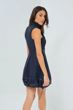 Anatomie Katana Performance Belted Sleeveless Dress