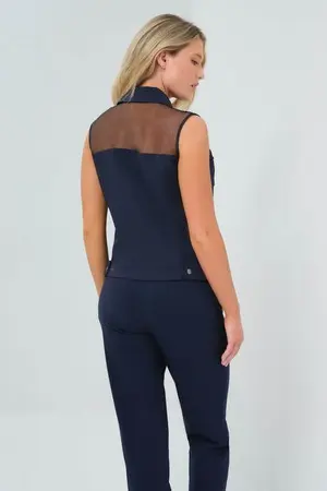 Anatomie Lenox Sleeveless Trucker Vest