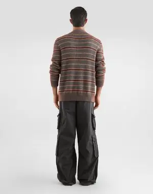 Dolce & Gabbana Washed Fabric Trousers - Grey