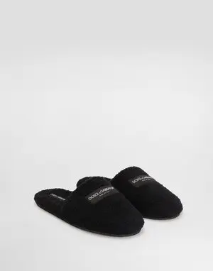 Dolce & Gabbana Dg Hotel Terry Slippers