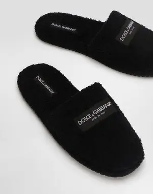 Dolce & Gabbana Dg Hotel Terry Slippers