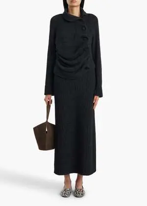 Khaite Lorrai Cardigan - Black