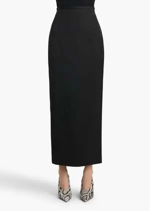 Khaite Pencil Skirt - Black