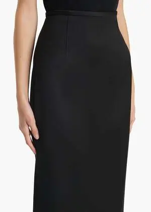Khaite Pencil Skirt - Black