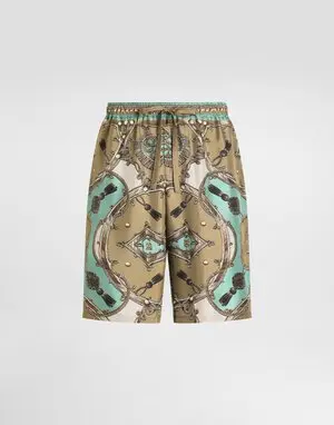 Dolce & Gabbana Printed Shorts For Men