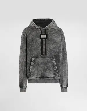 Dolce & Gabbana Jersey Hoodie - Black