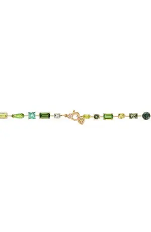 EDEN PRESLEY Rock Candy Lobster Bracelet With Multi-colored Gemstones And Diamonds - Green