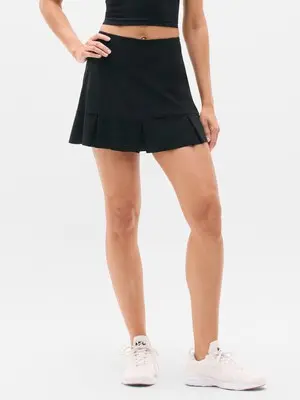 Athleta Endurance Tennis 14" Skort - Black