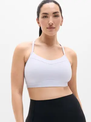 Athleta Vital Sports Bra D-dd - Dove