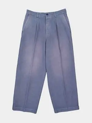 Marni Pleated Wide-leg Trousers