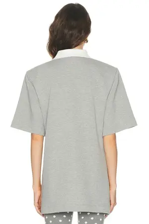 ROWEN ROSE Oversized Polo Top