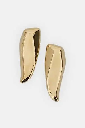 Bottega Veneta Prism Earrings - Gold