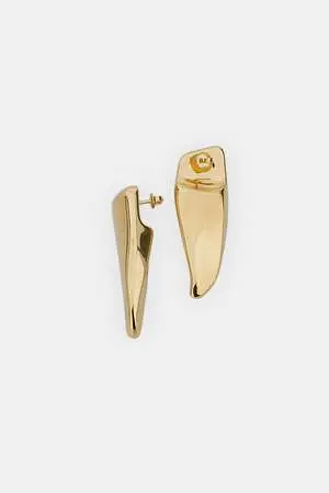 Bottega Veneta Prism Earrings - Gold