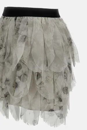 Max Mara Talc Mini Skirt - Grigio