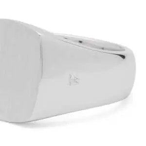 Tom Wood Cushion Ring Satin - Silver