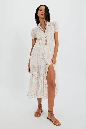 Free People Western Skies Midi Dress