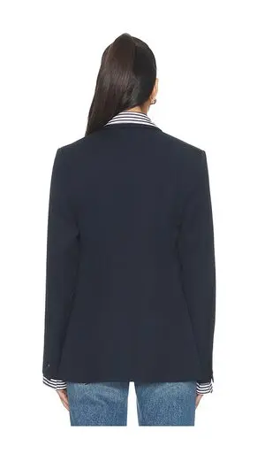 Rag & Bone Frank Poplin Combo Blazer